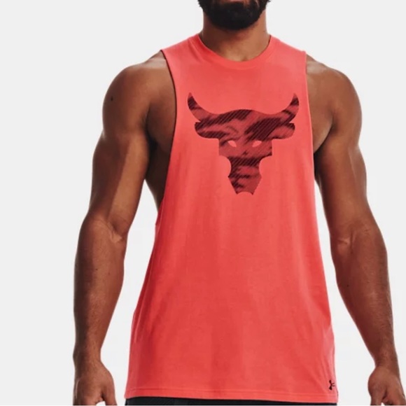 Under Armour | Shirts | Mens Project Rock Brahma Bull Tank | Poshmark